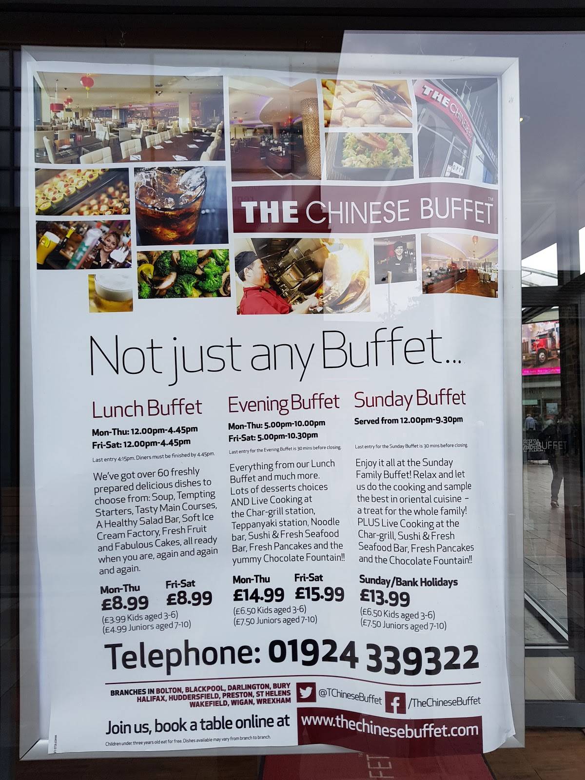 Menu at TCB Wakefield - Unlimited Dining Experience restaurant, Wakefield