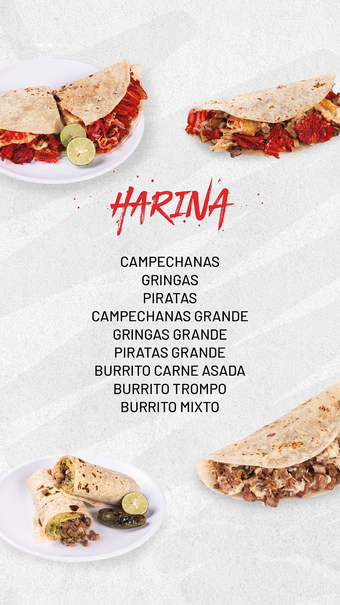 Menu at Tacos Keyon restaurant, Ciudad Apodaca