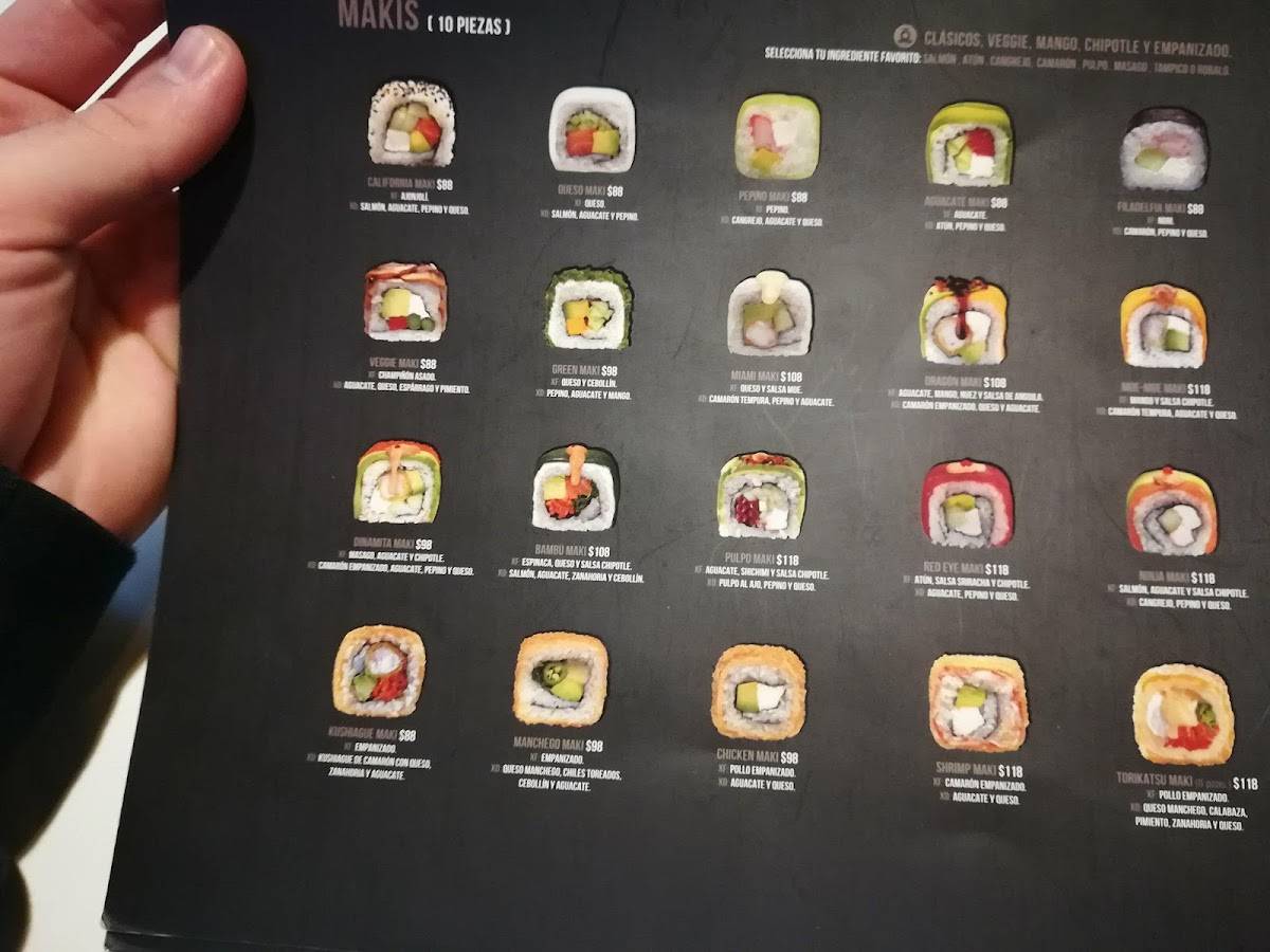 Carta del restaurante Teikit Sushi & Noodles, Ciudad del México, Calz ...