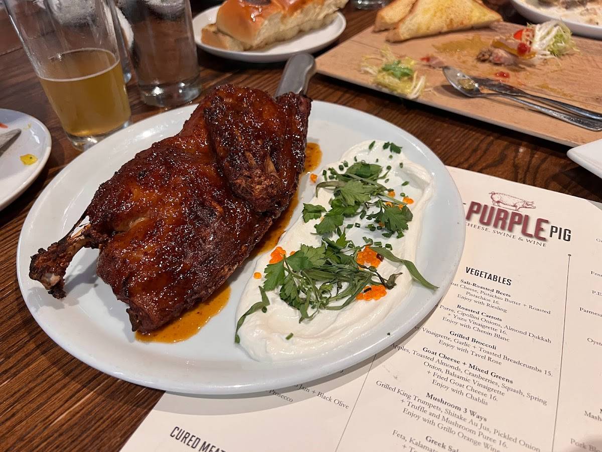 Menu at The Purple Pig Restaurant, Chicago, 444 Michigan Ave