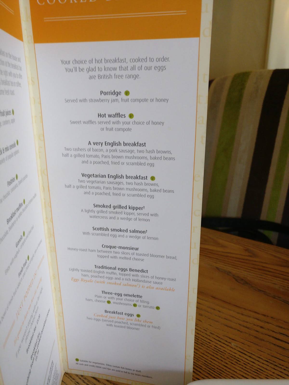 Menu at The Royal George pub & bar, Brockworth