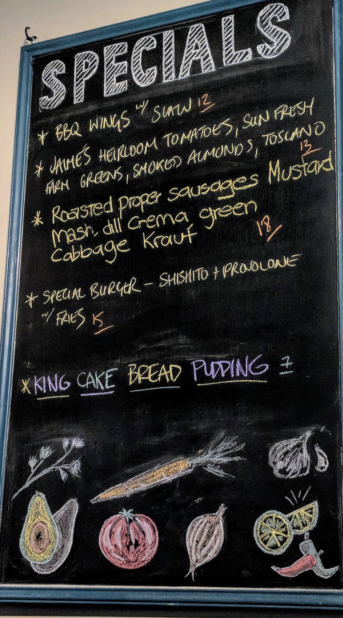 Menu at The Seven Dials pub & bar, Coral Gables