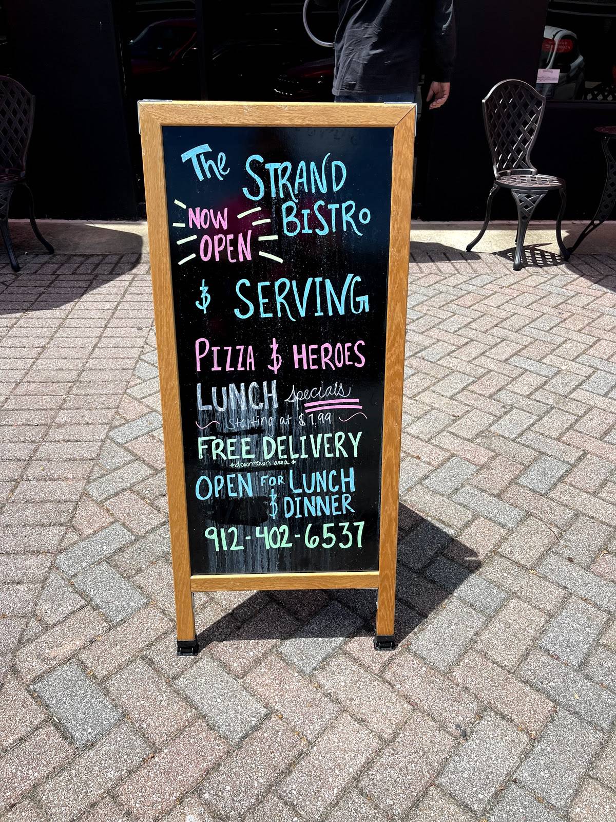 Menu at The Strand Bistro & Chophouse restaurant, Jesup