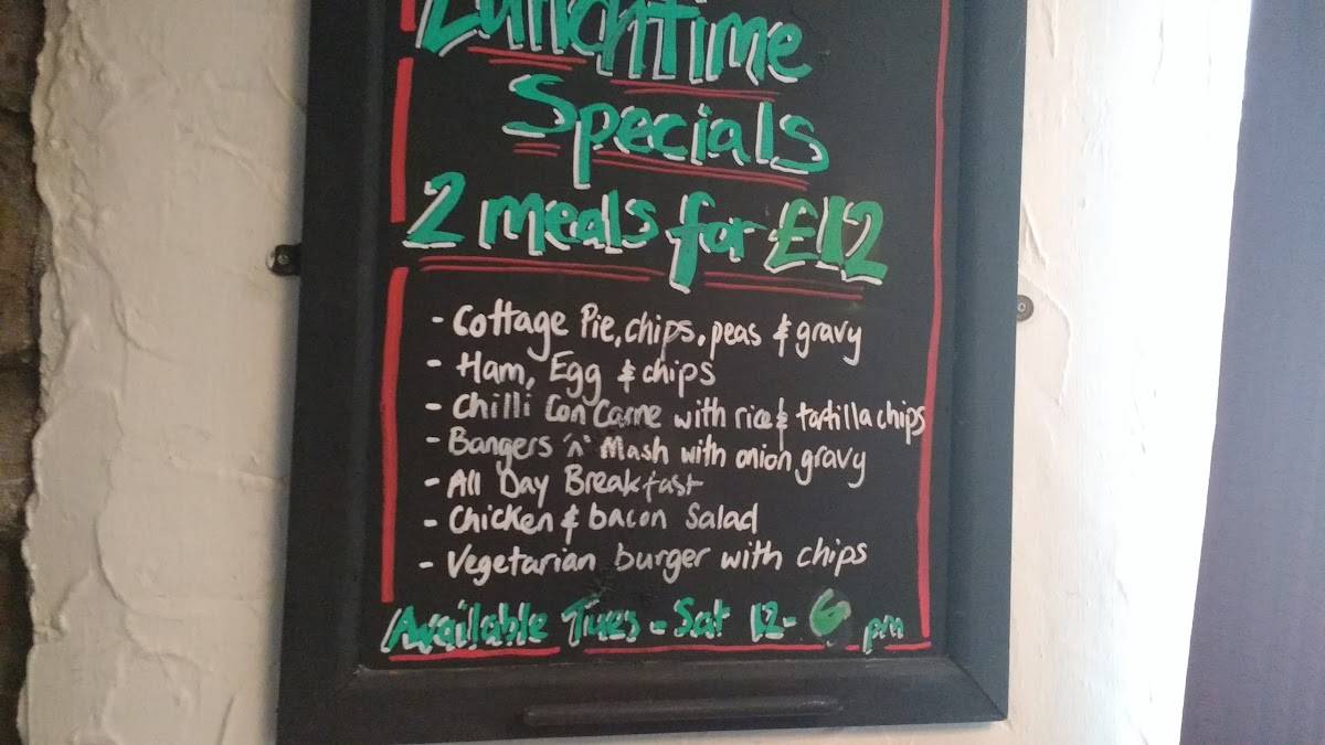 Menu at The Unicorn aka Ashley's pub & bar, Pontypool