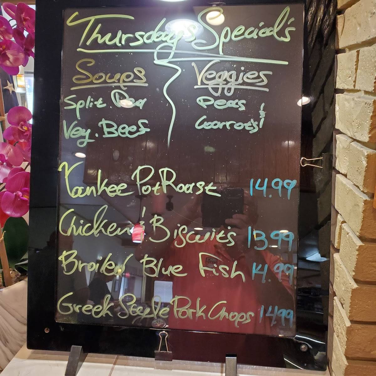 Menu at The Union Diner restaurant, Endwell