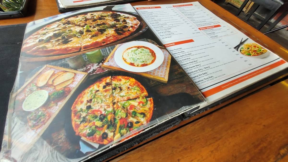 Menu at The Warehouse Cafe, Jaipur
