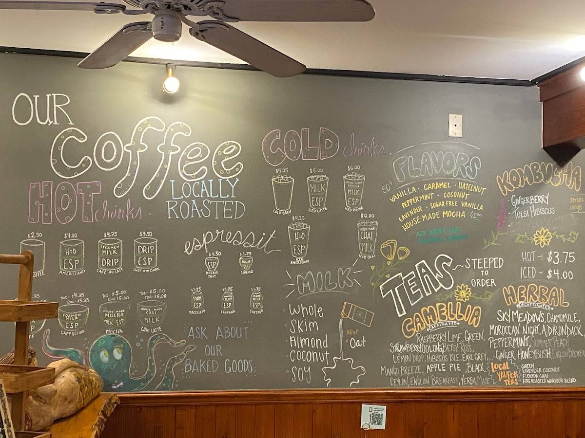 Menu at Third Wave Cafe & Wine Bar, New Smyrna Beach