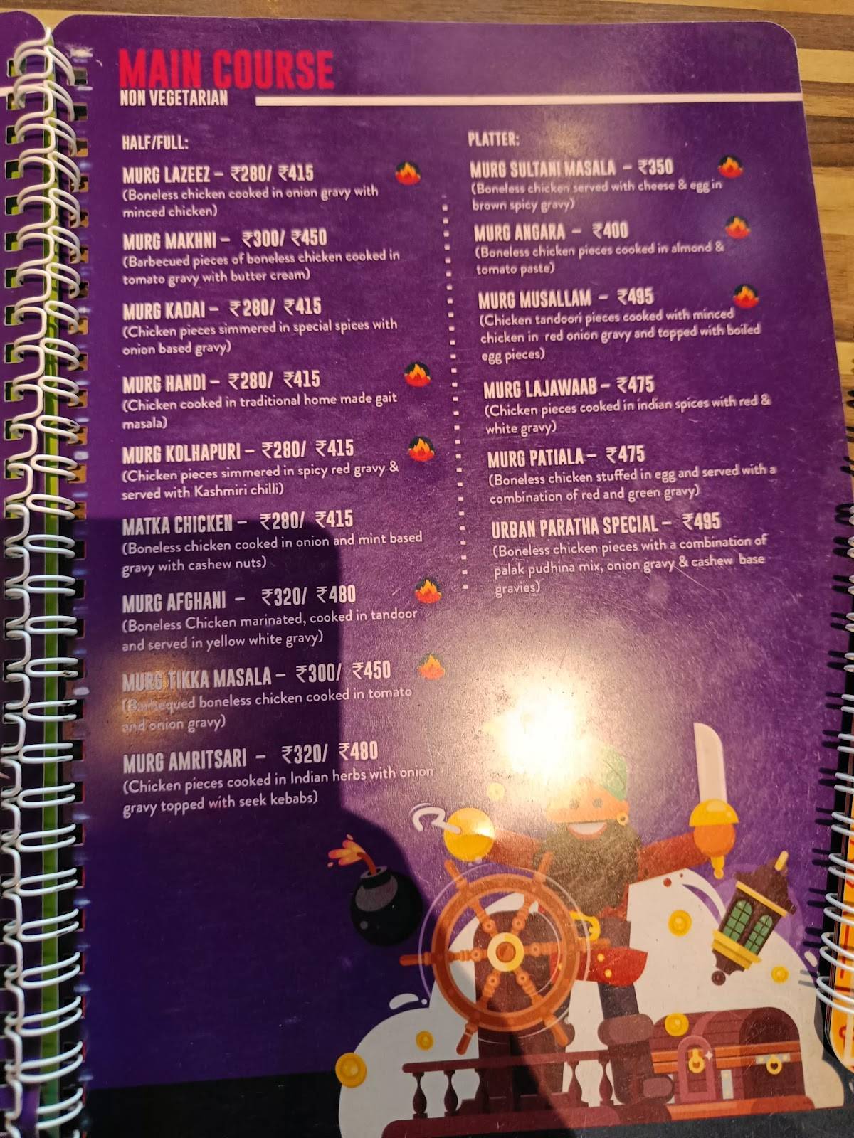Menu at Urban Paratha, Kochi, Ground Floor Grand Central Edachira Road ...