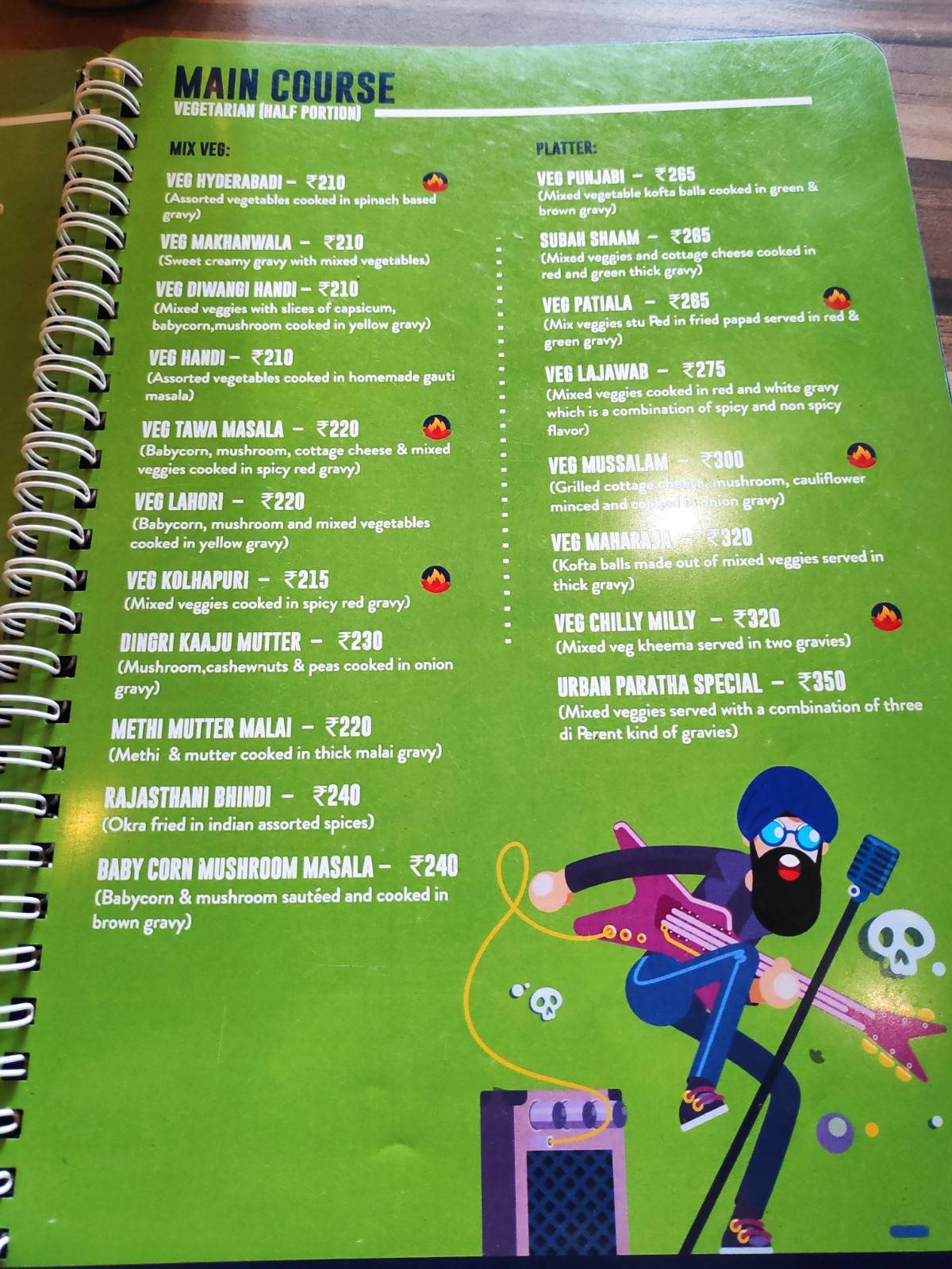 Menu at Urban Paratha, Kochi, Ground Floor Grand Central Edachira Road ...
