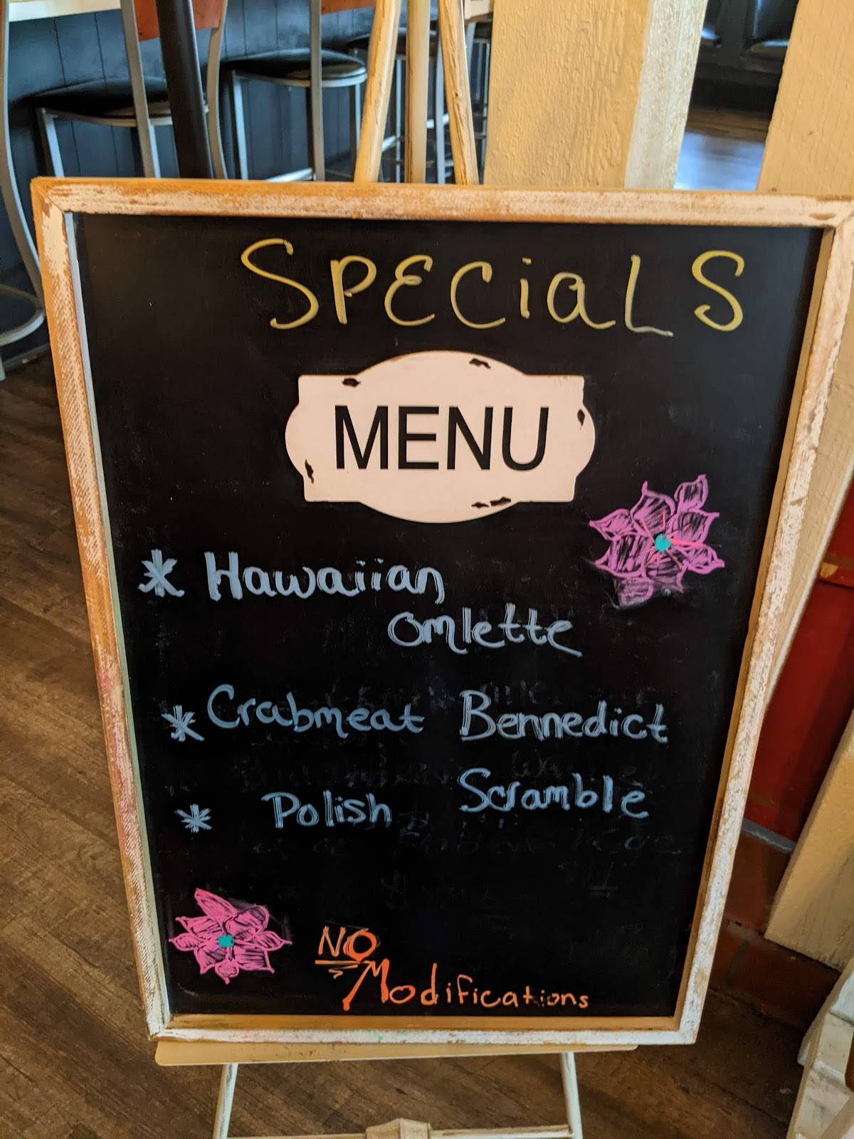 Menu at Wild Berry Diner restaurant, Mesa
