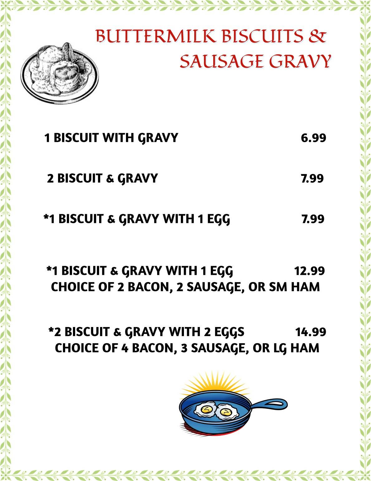 Menu at Acorn Saloon & Feeding Station pub & bar, Colville