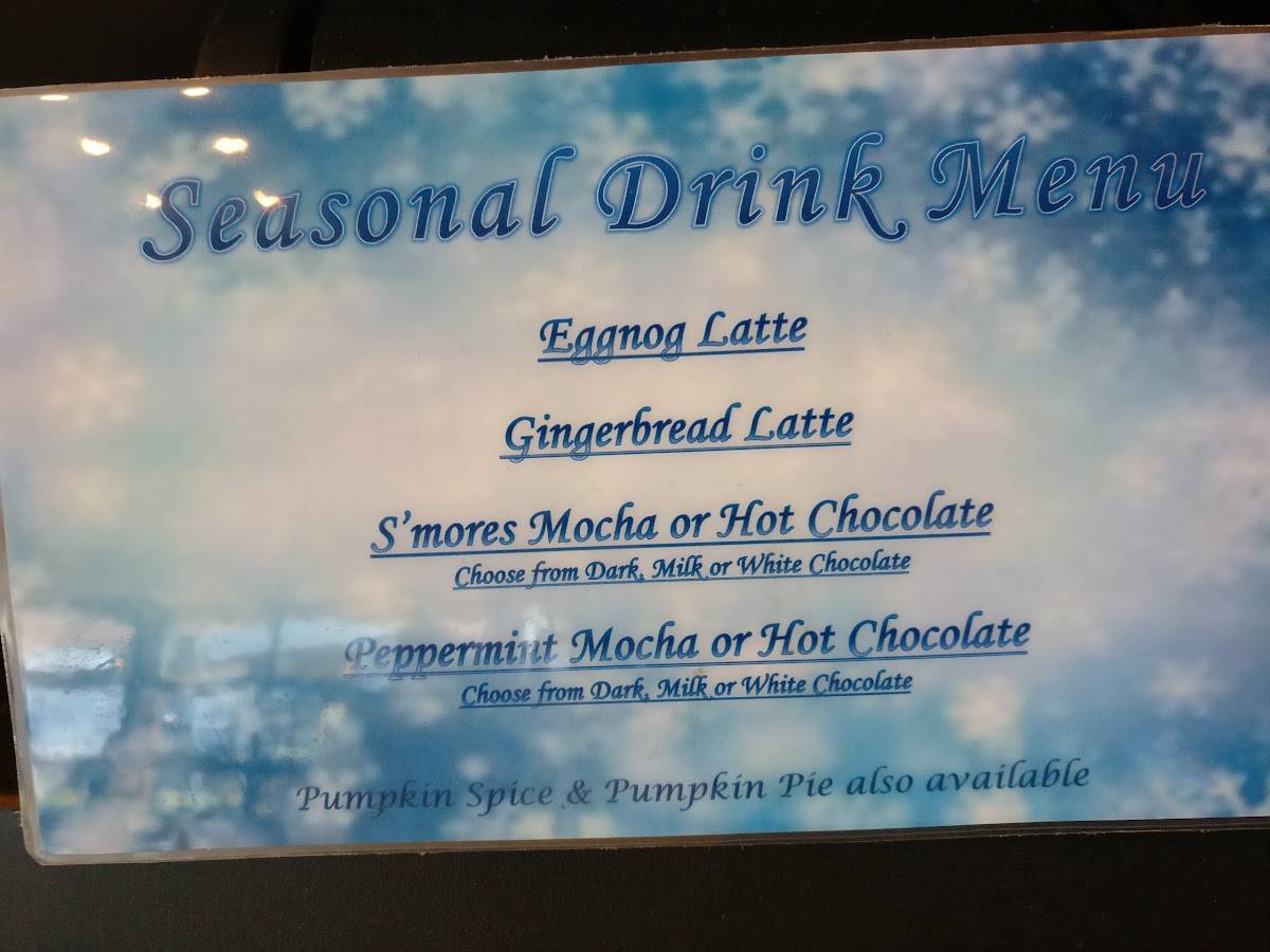 Menu at Ava Roasteria - Progress Ridge desserts, Beaverton, SW Barrows ...