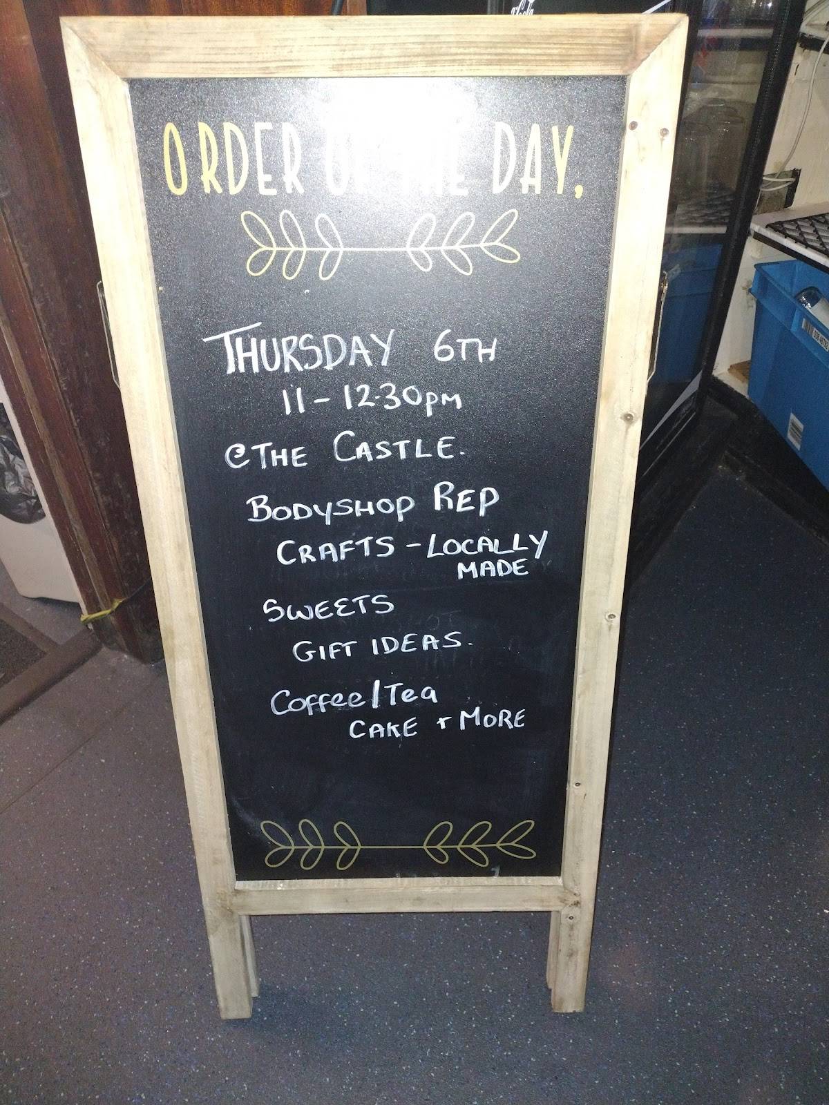 Menu at The Castle Inn pub & bar, Axminster