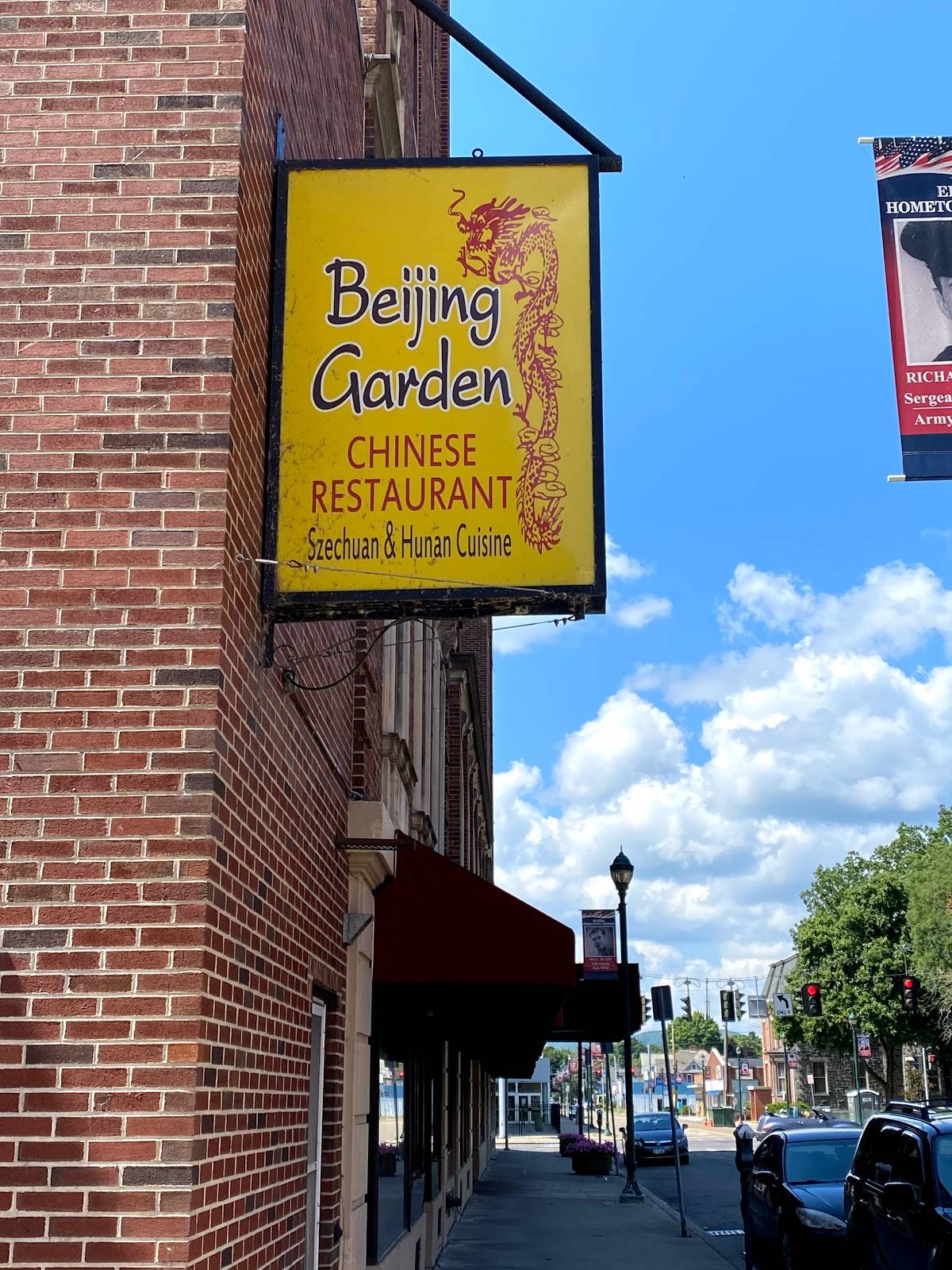 Menu at Beijing Garden restaurant, Elmira