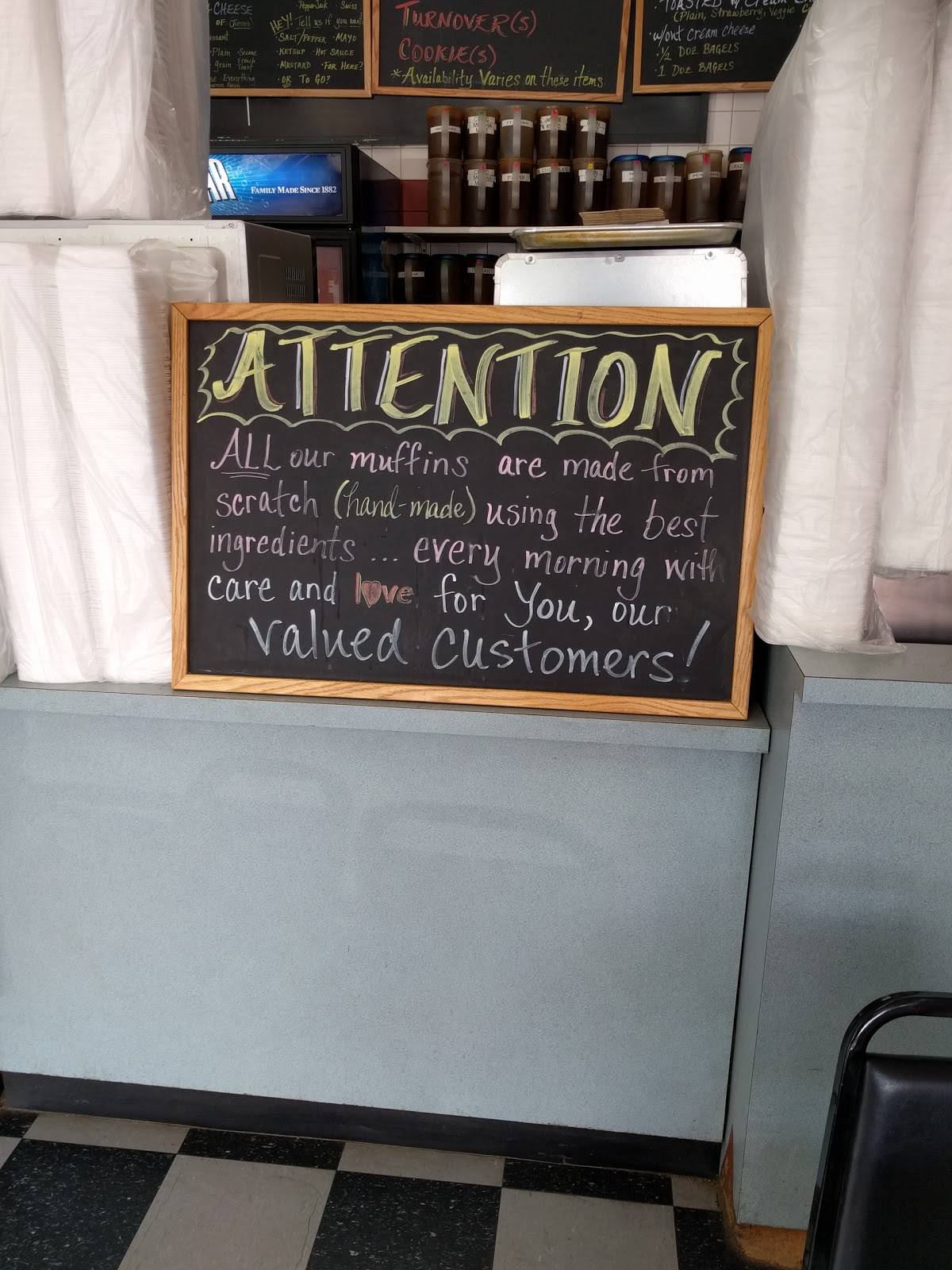 Menu at Java's Brewin' cafe, Billerica