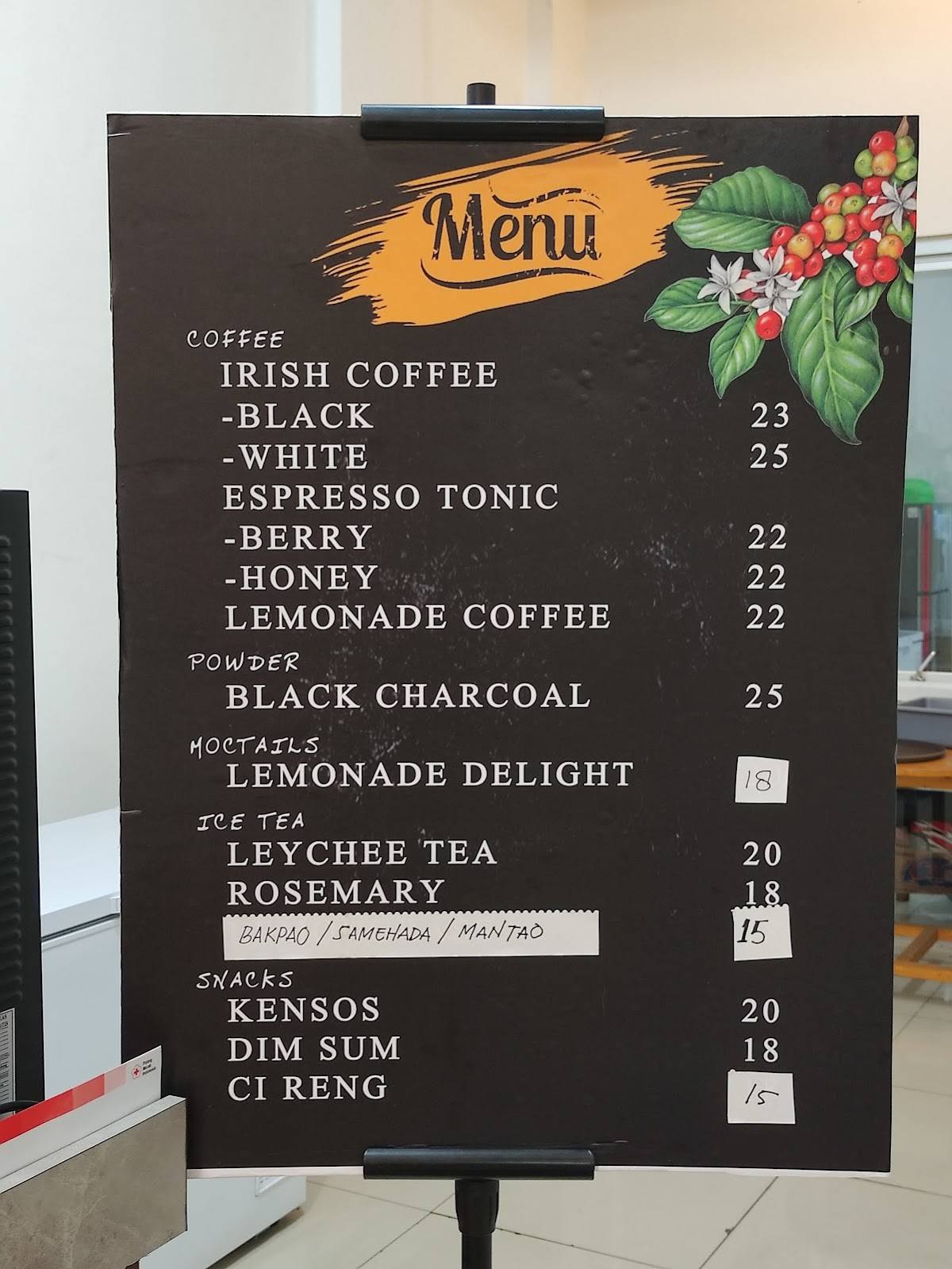 Menu at MP COFFEE cafe, Mekar Bakti, Jl. Citra Raya Boulevard Timur No ...