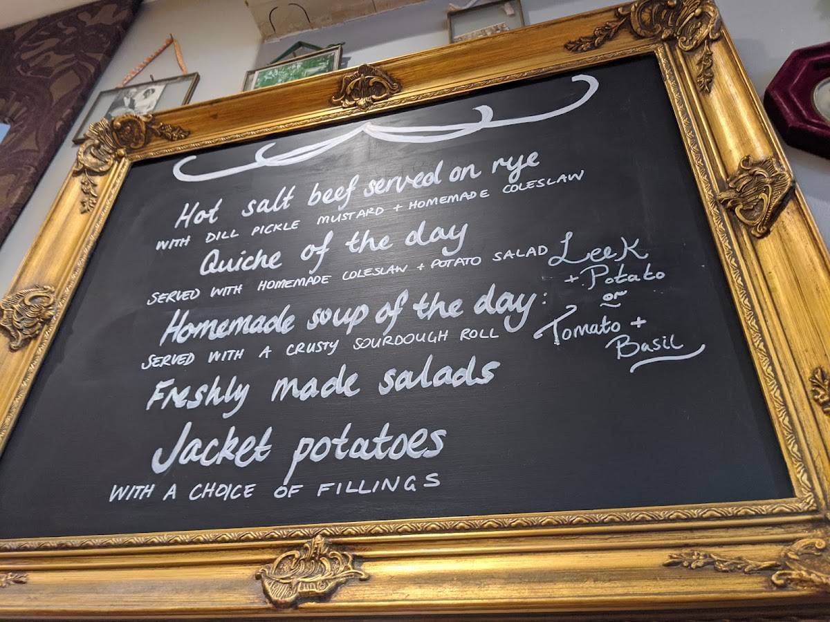 Menu at The Drawing Room of Locksbottom cafe, Orpington, 405 Crofton Rd