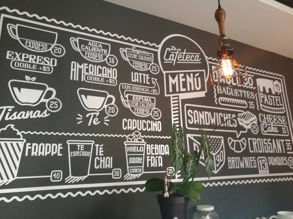 Carta de La Cafeteca, Cancún