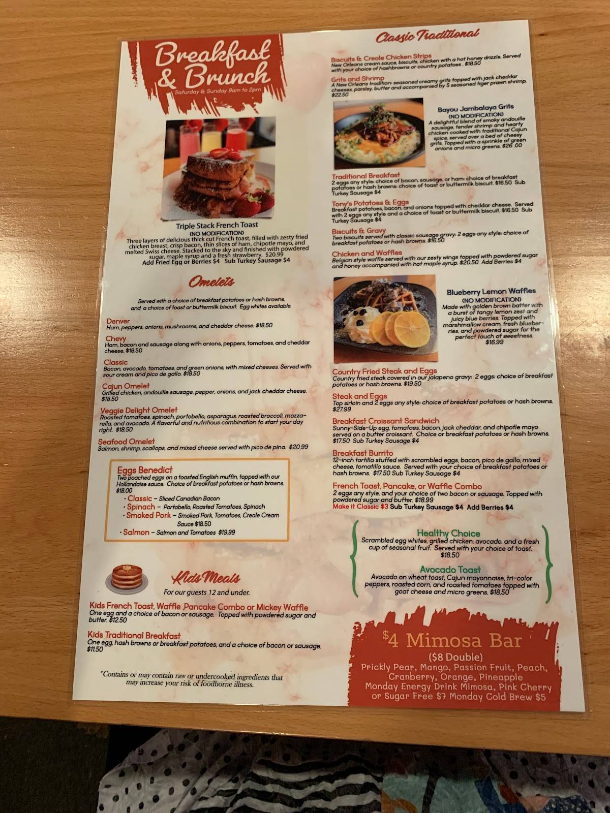 Menu at Classic Eats pub & bar, Burien