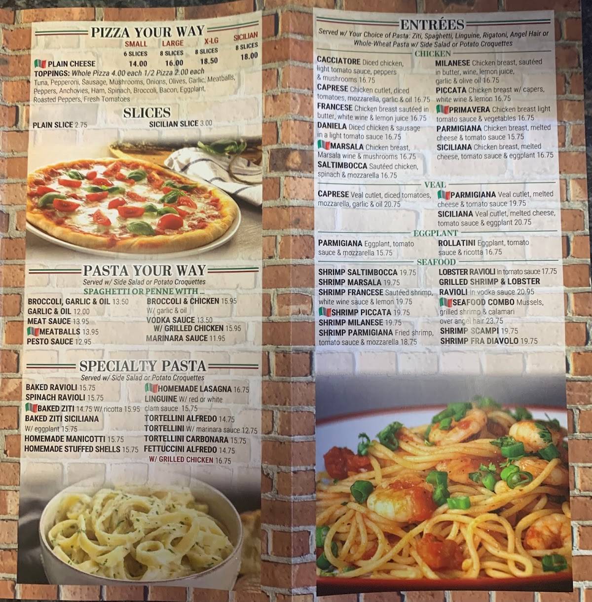 Menu at Clifton Village Pizza pizzeria, Clifton, Clifton Ave