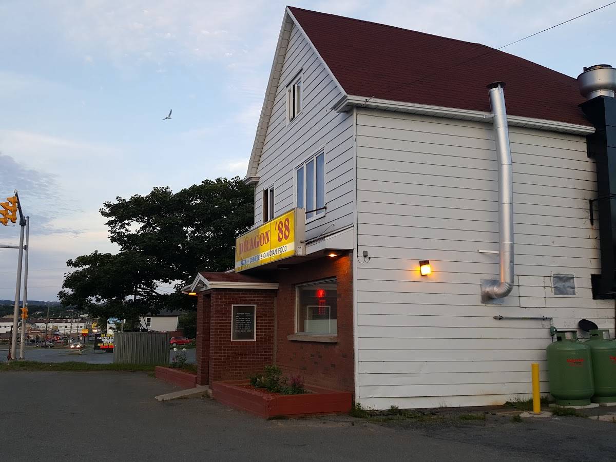 Menu at Dragon 88 restaurant, Conception Bay South