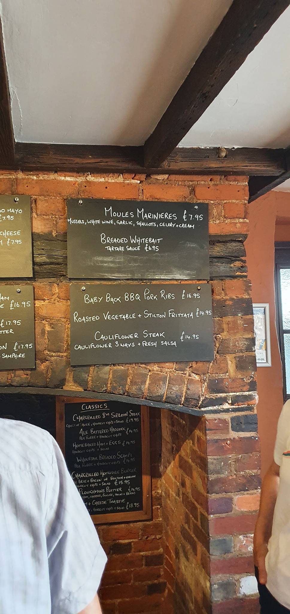 Menu at The Lydden Bell pub & bar, Dover