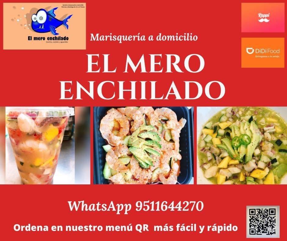 Menu at EL MERO ENCHILADO restaurant, Oaxaca