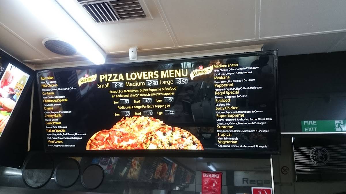Menu at Regal Charcoal Chicken fast food, Charnwood