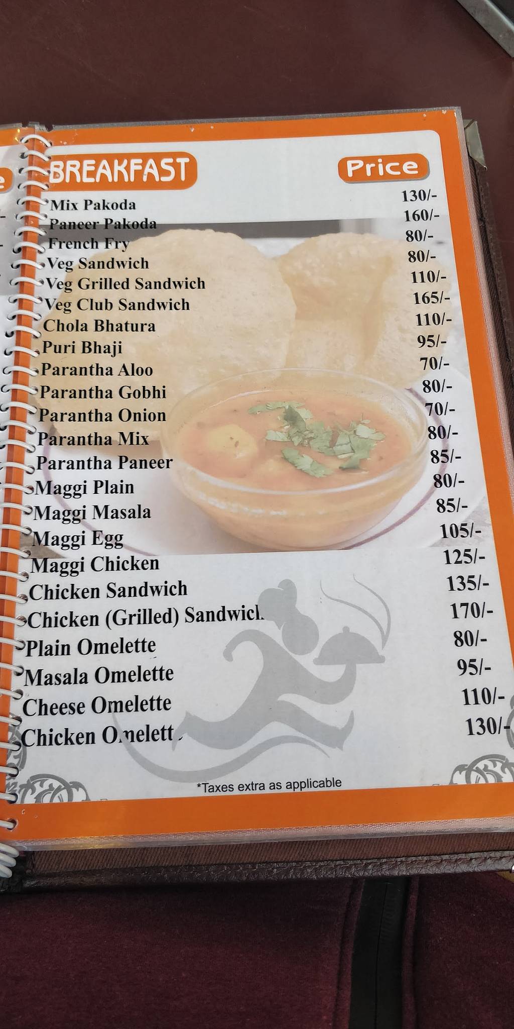 Menu at Food junction & Goli vada pav, Dehradun, Purkul More