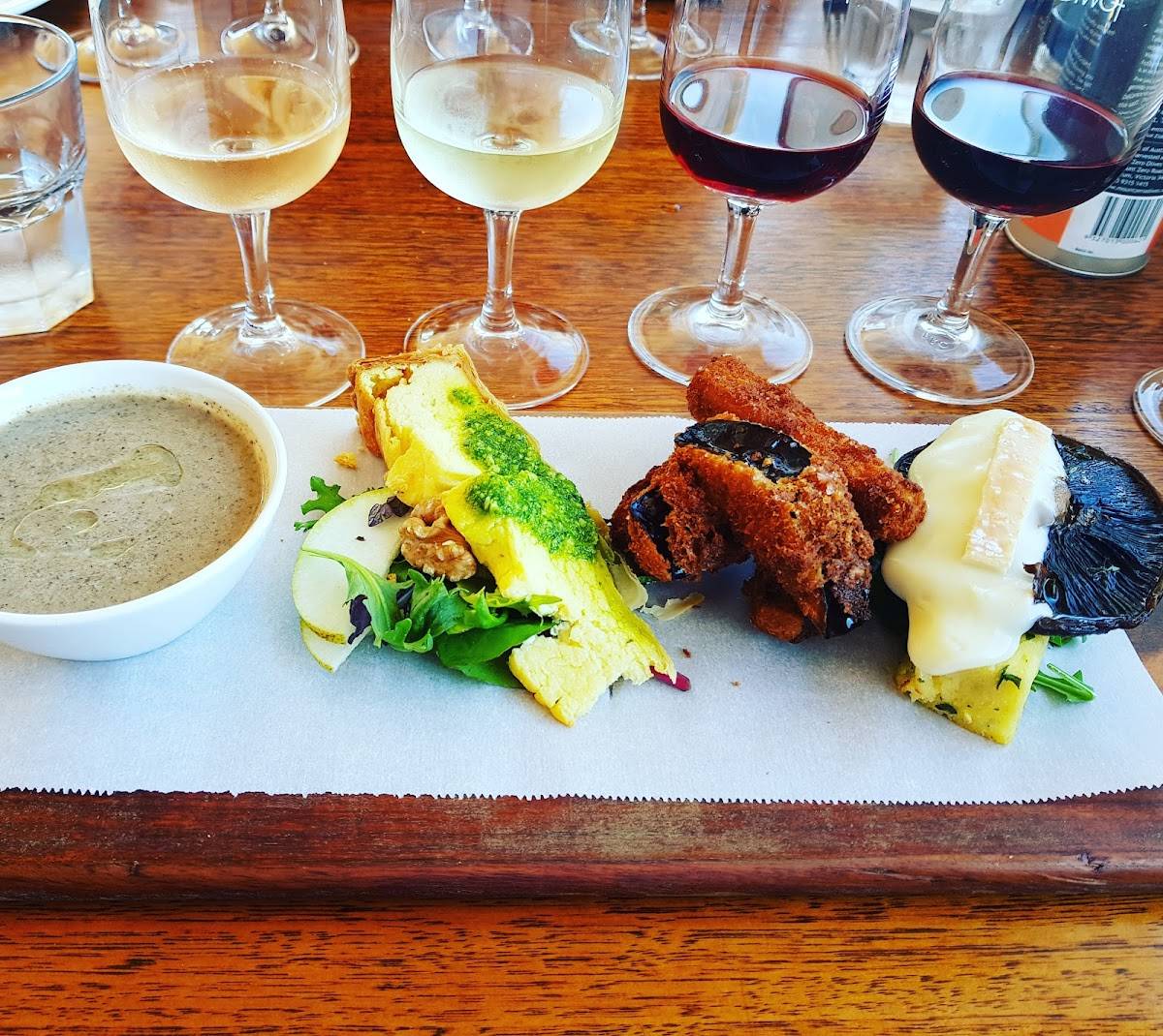 Menu at Fowles Wine cafe, Avenel
