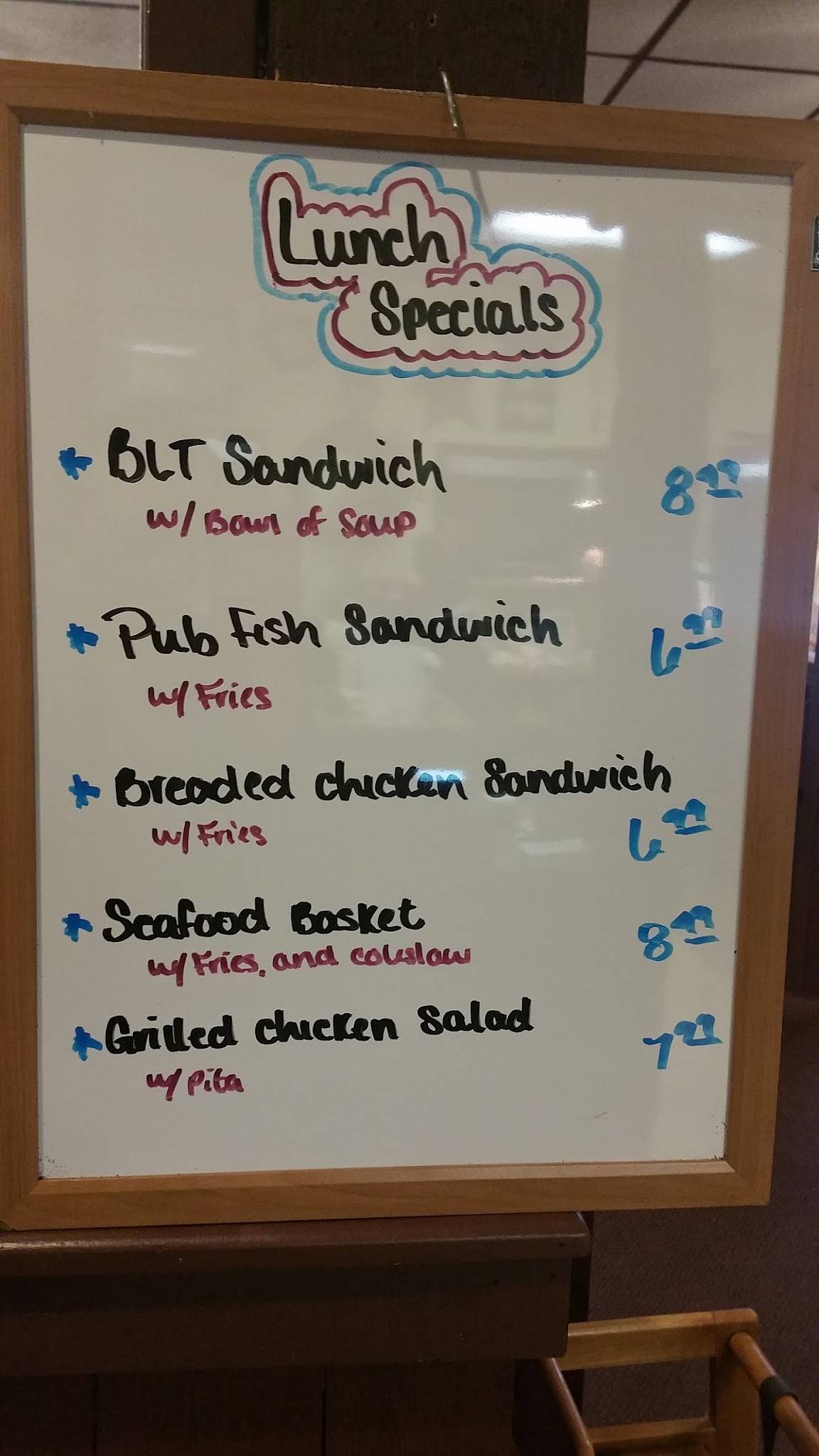Menu at Cal's Restaurant & Pizza Express, Garrettsville