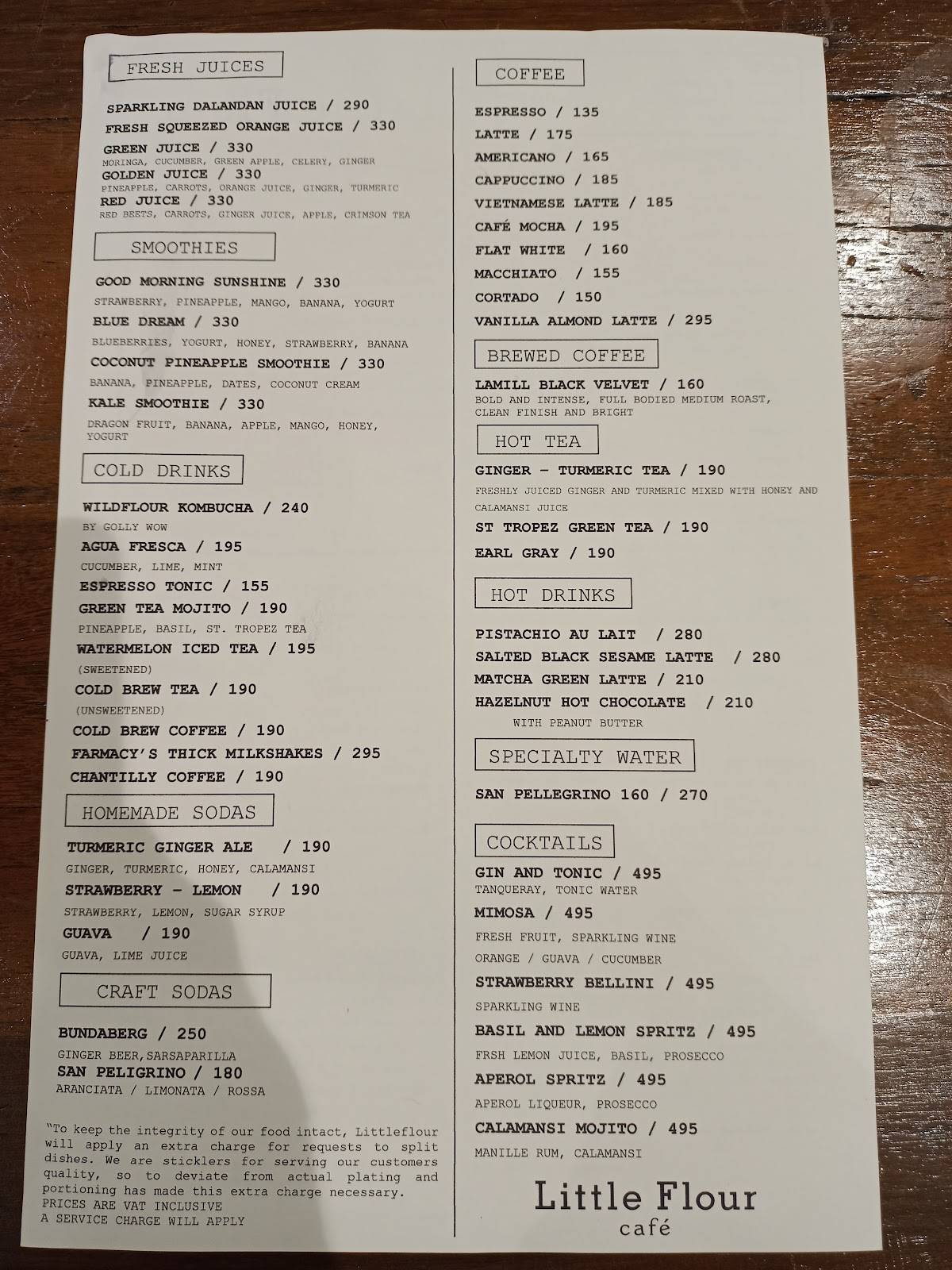 Menu at George and Onnie's - Megamall restaurant, Mandaluyong