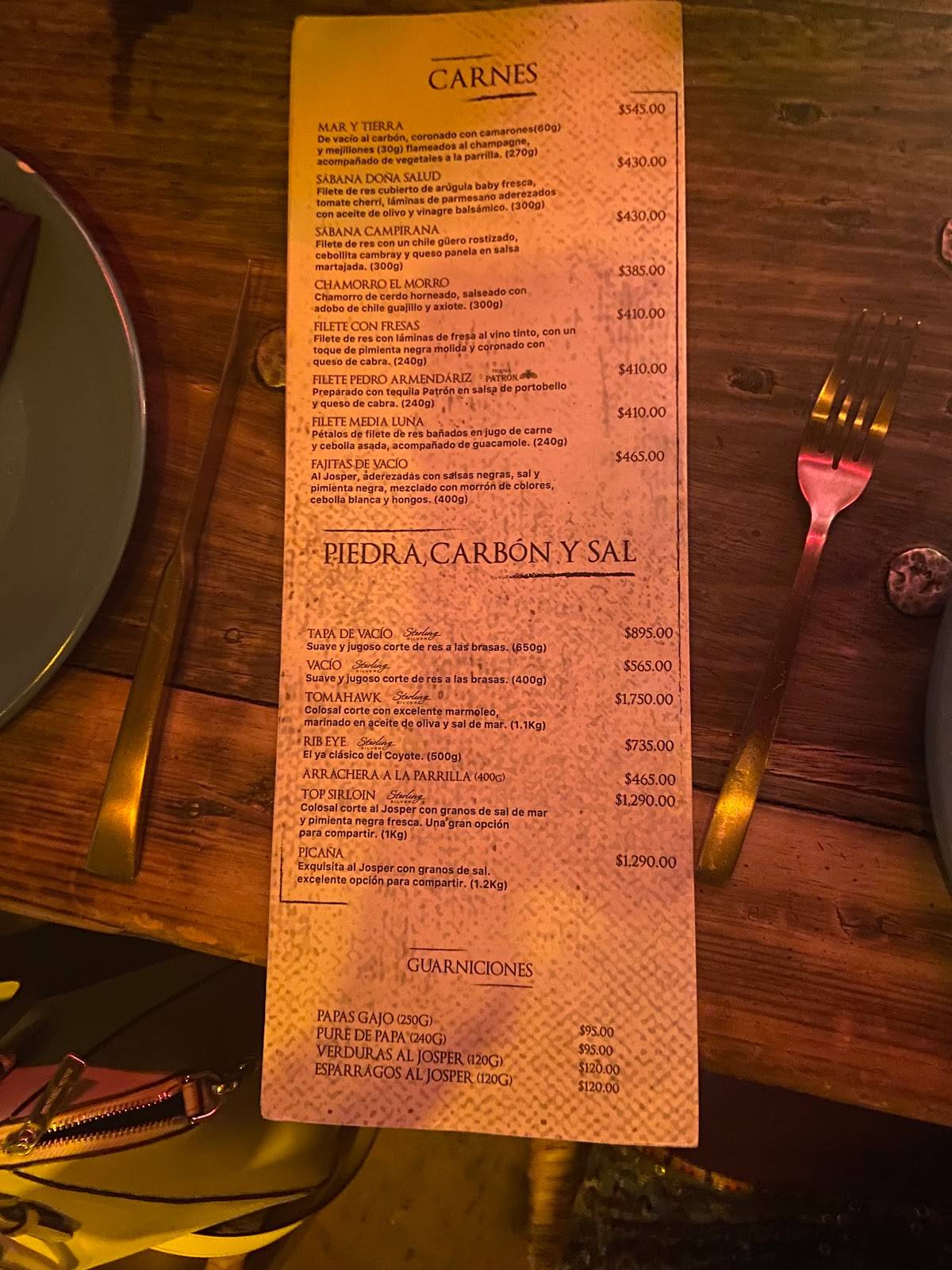 Carta del restaurante Santo Coyote, Guadalajara, C. Miguel Lerdo del ...