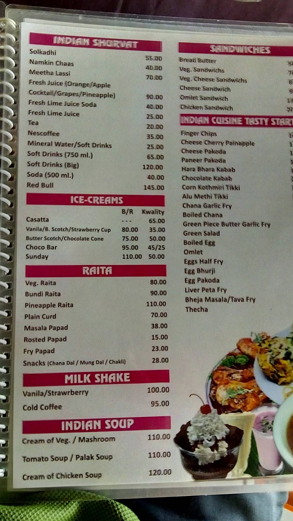 Menu at Hotel Kokan Ratna, Thane