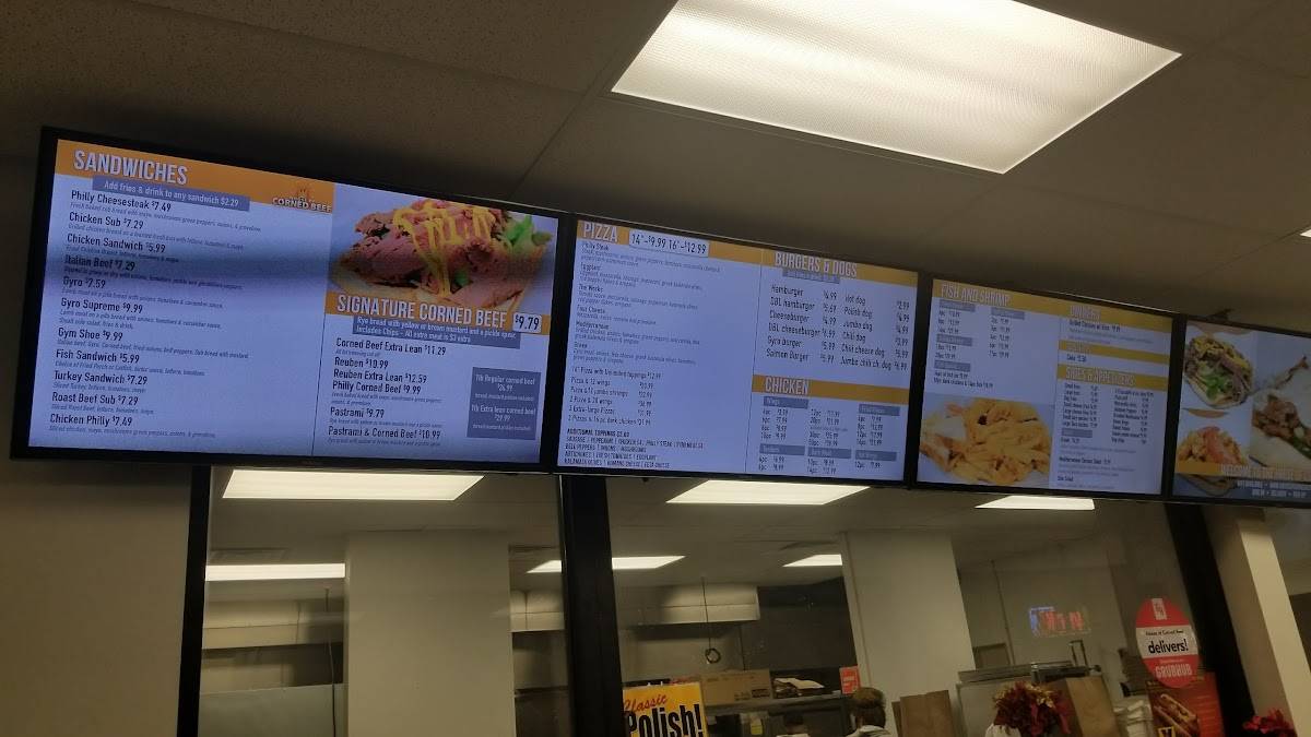 Menu at House of Corned Beef restaurant, Milwaukee, 5201 W Silver Spring Dr