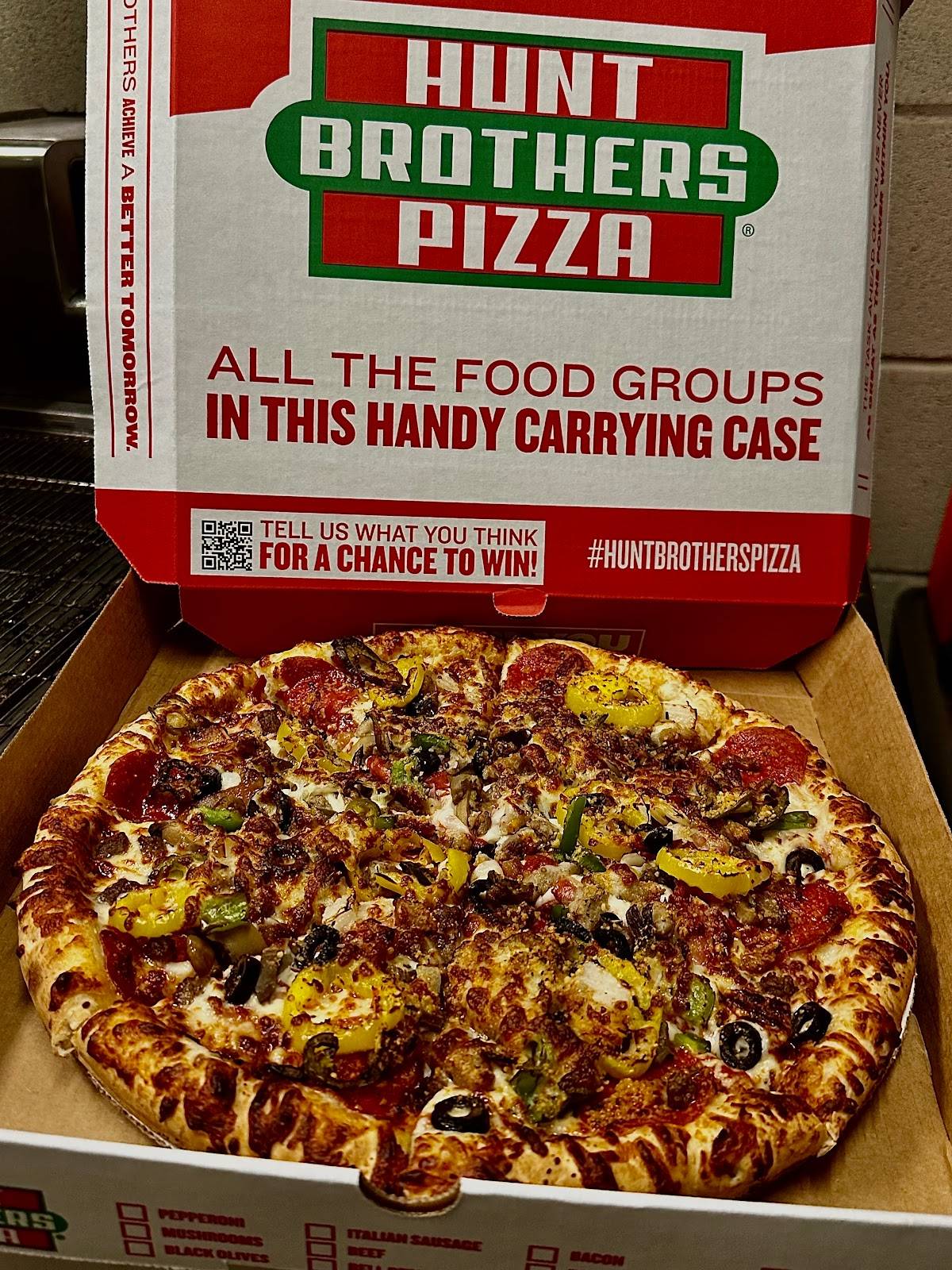 Menu at Hunt Brothers Pizza (Sunoco) restaurant, Huntsville