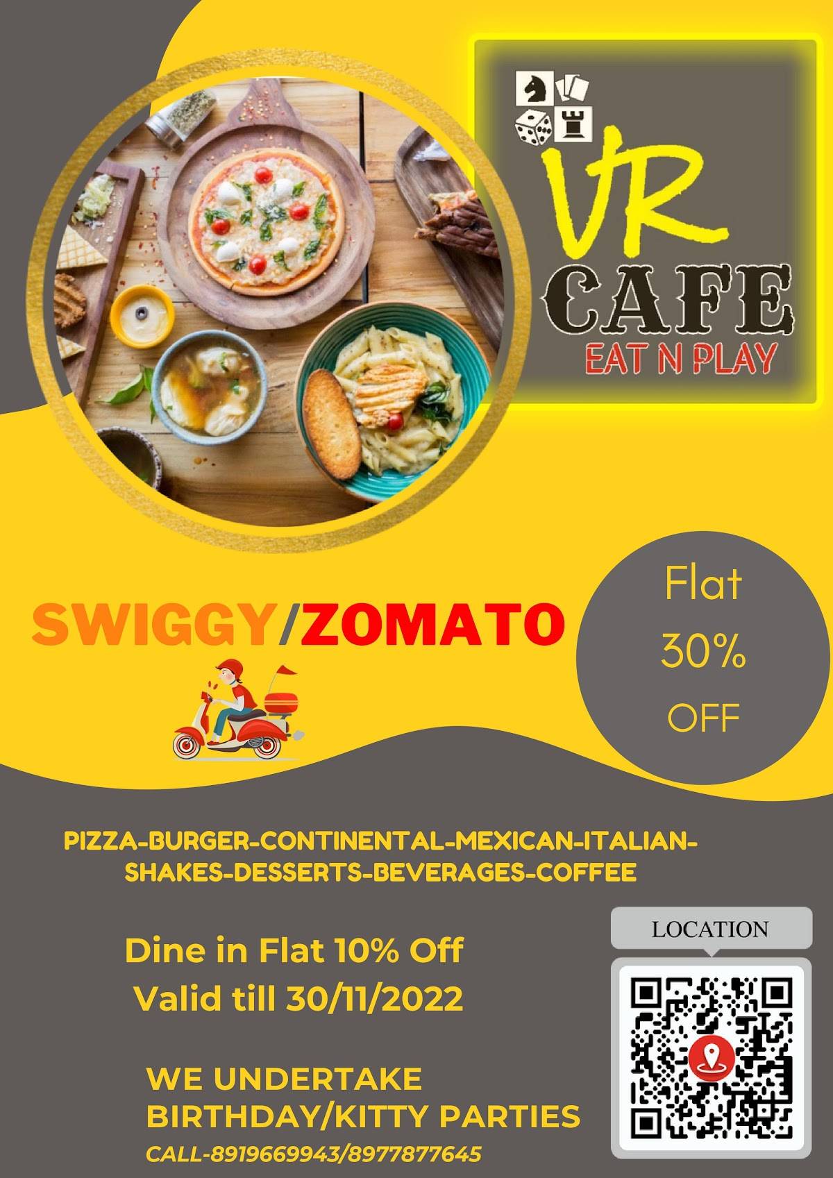 Menu at VR CLOUD KITCHEN, Hyderabad