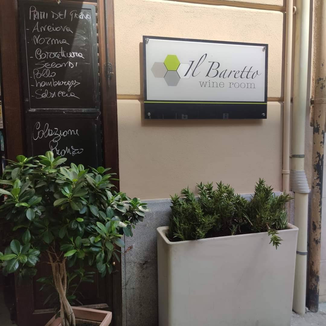 Menu at Il Baretto, Palermo, Via XX Settembre