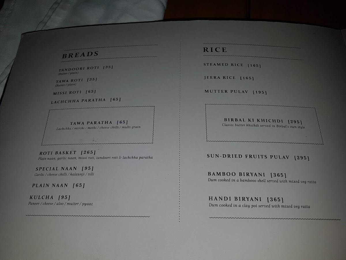 Menu at Little Monk-Fine Dine Restaurant, Indore, Monk's Nirvana Hotel ...
