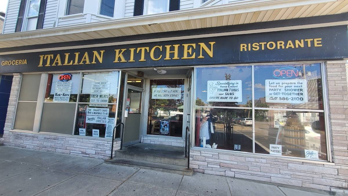 Menu at Italian Kitchen of Brockton restaurant, Brockton