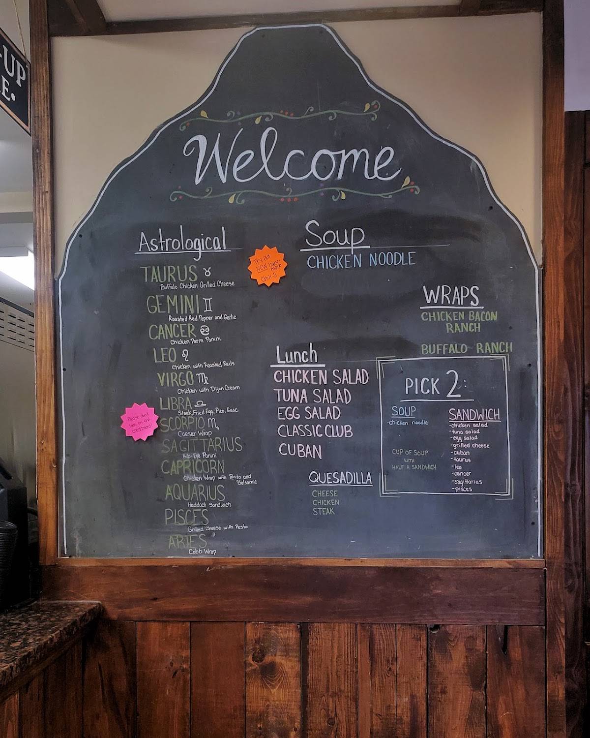 Menu at J & L Coffeehouse restaurant, Pittston, 3 Old Boston Rd