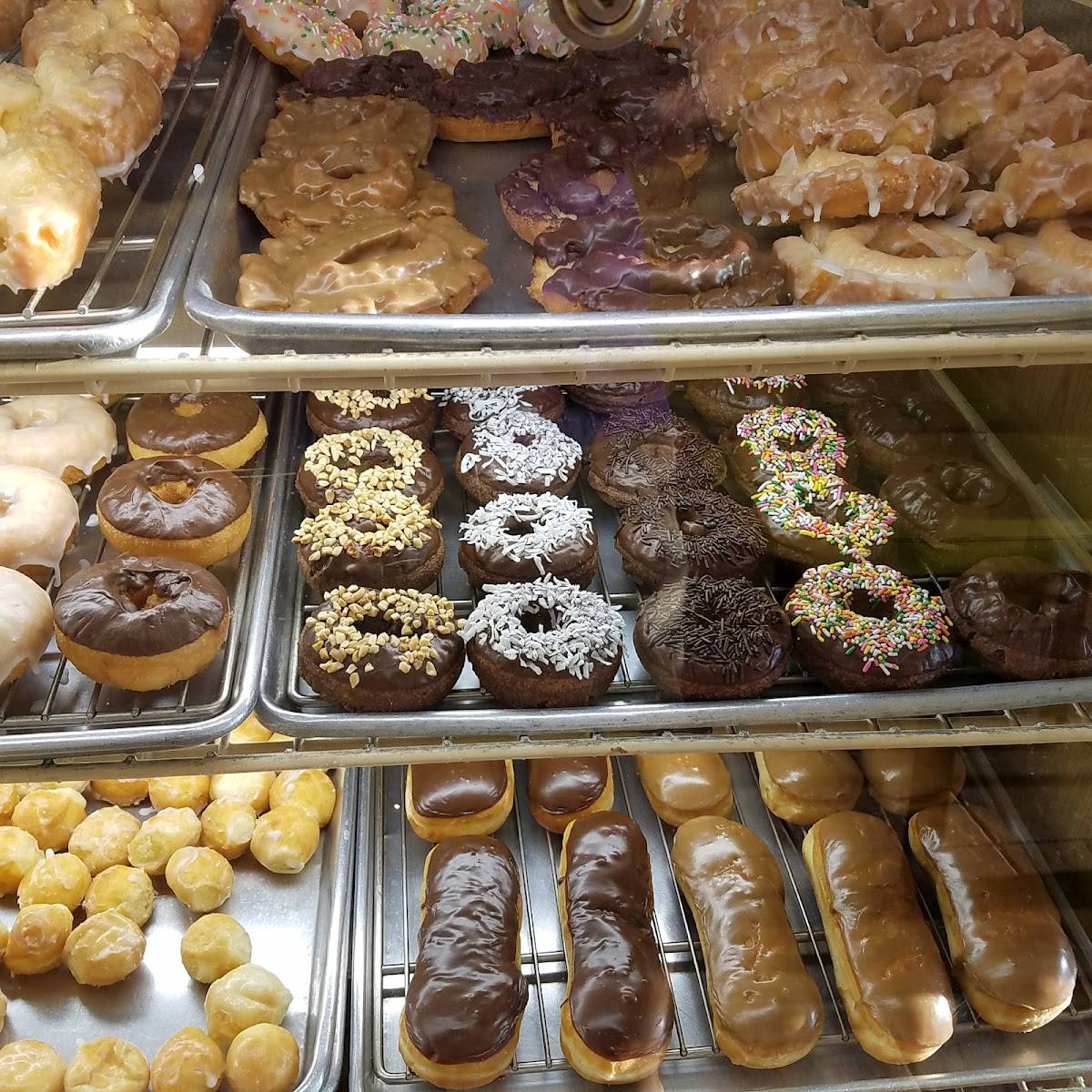 Menu at Jelly Donut restaurant, Palm Springs
