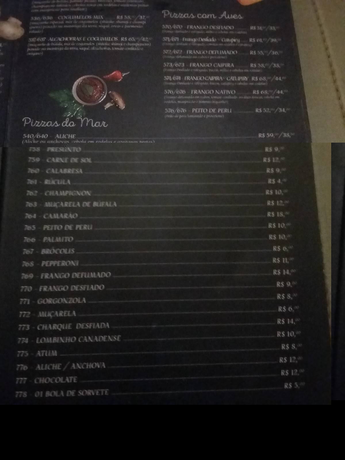Menu em Pimenta Nativa Forneria restaurante, João Pessoa, Av. Fernando ...