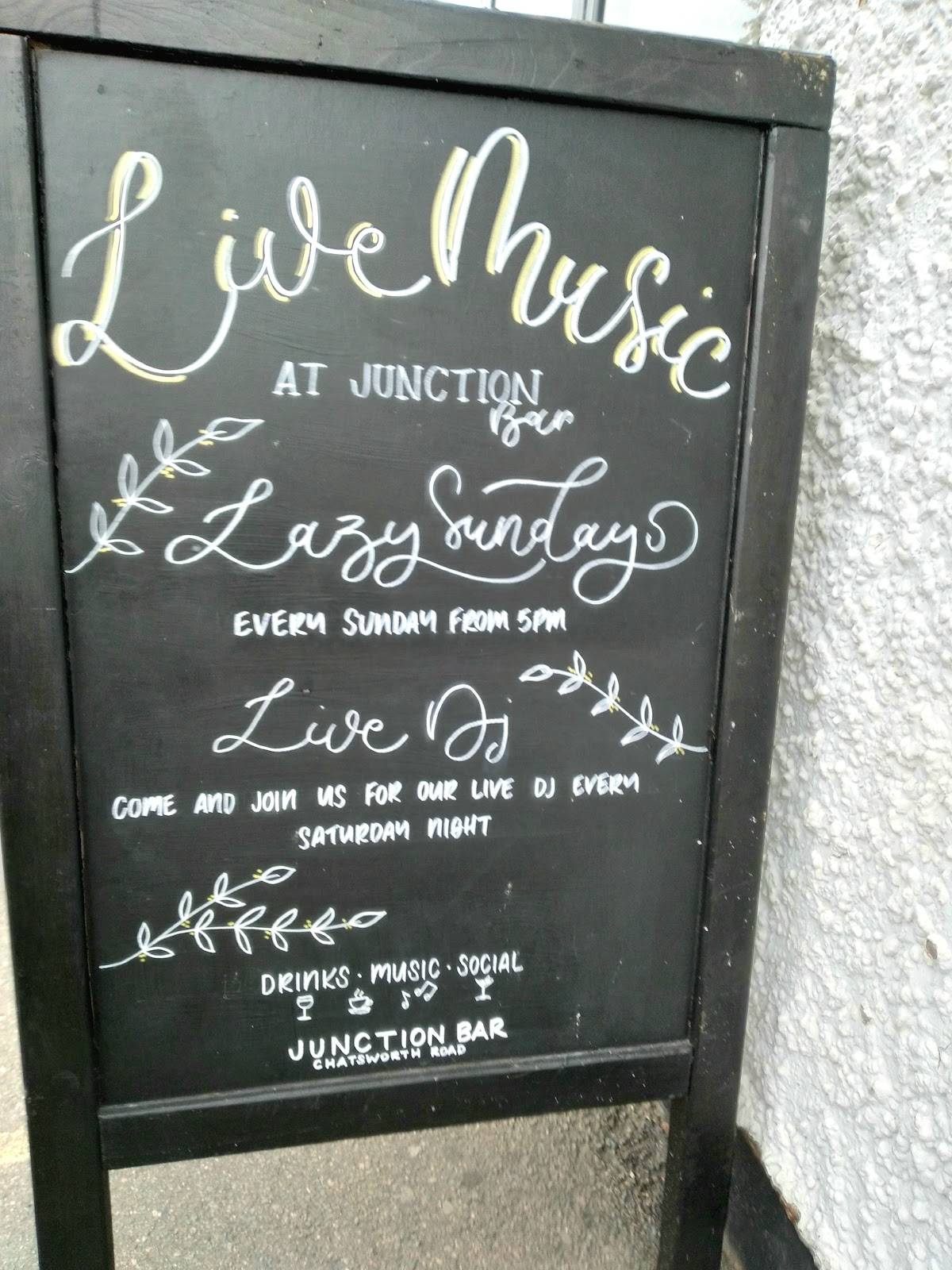 Menu at Junction pub & bar, Chesterfield