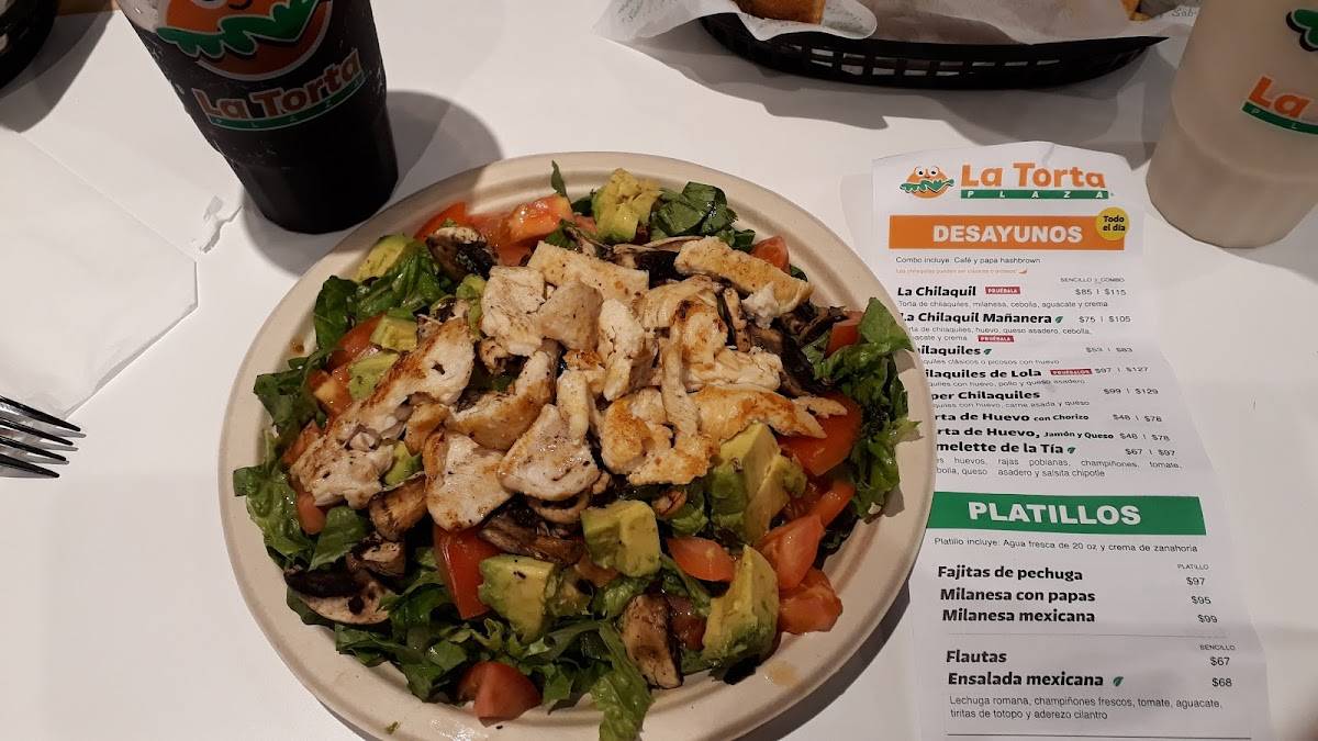 Carta del restaurante La Torta Plaza, Tijuana, Av. Paseo del los Héroes ...