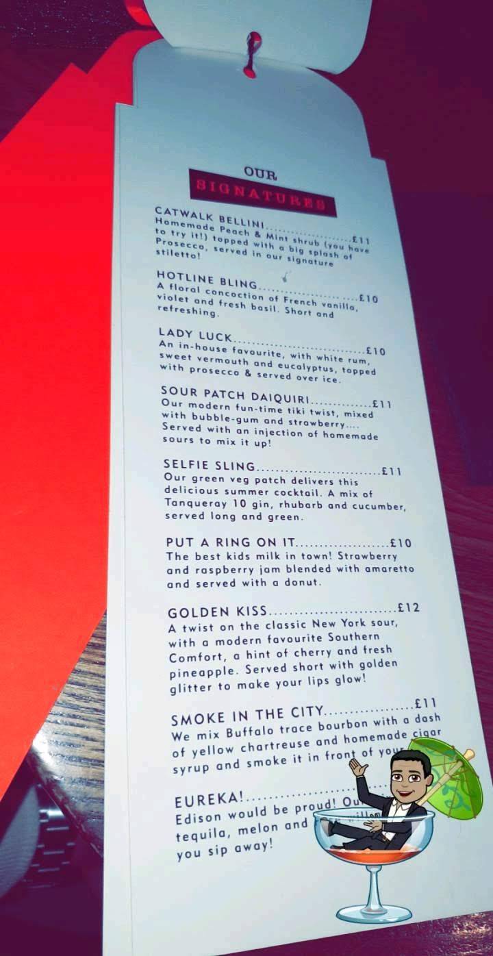 Menu at Ex-Directory pub & bar, Liverpool