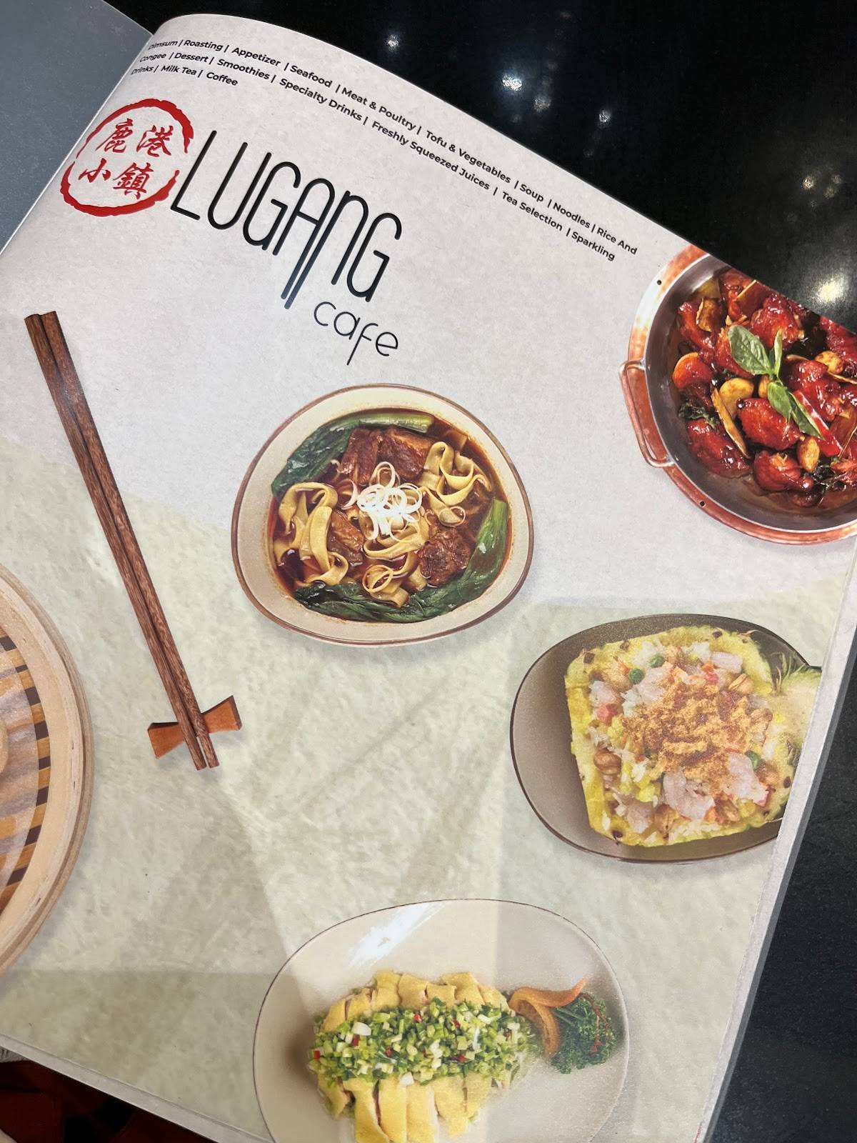 Menu at Lugang Cafe SM Aura, Taguig, SM Aura Premier
