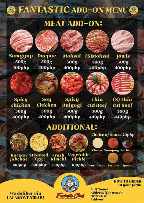 Menu at Many Unlimited Topokki Buffet & K-BBQ - Korea Town Manila, Manila