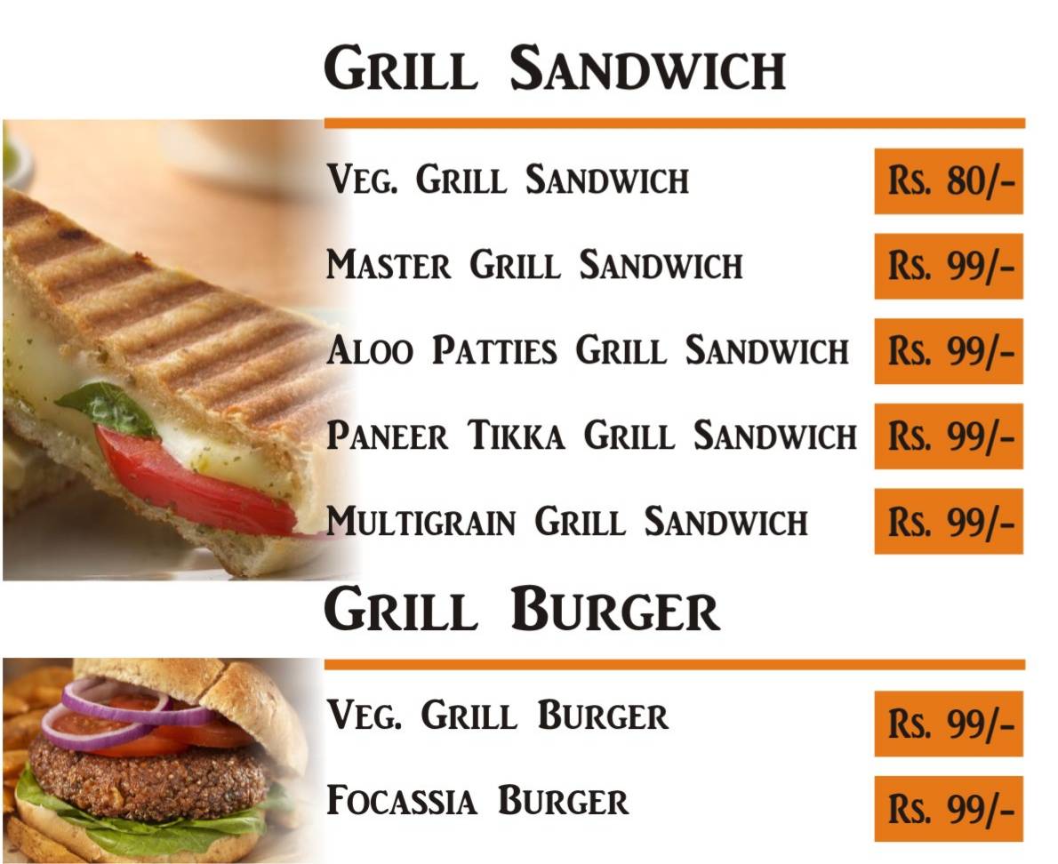 Menu at Master's - Cakes and Sweets, Delhi