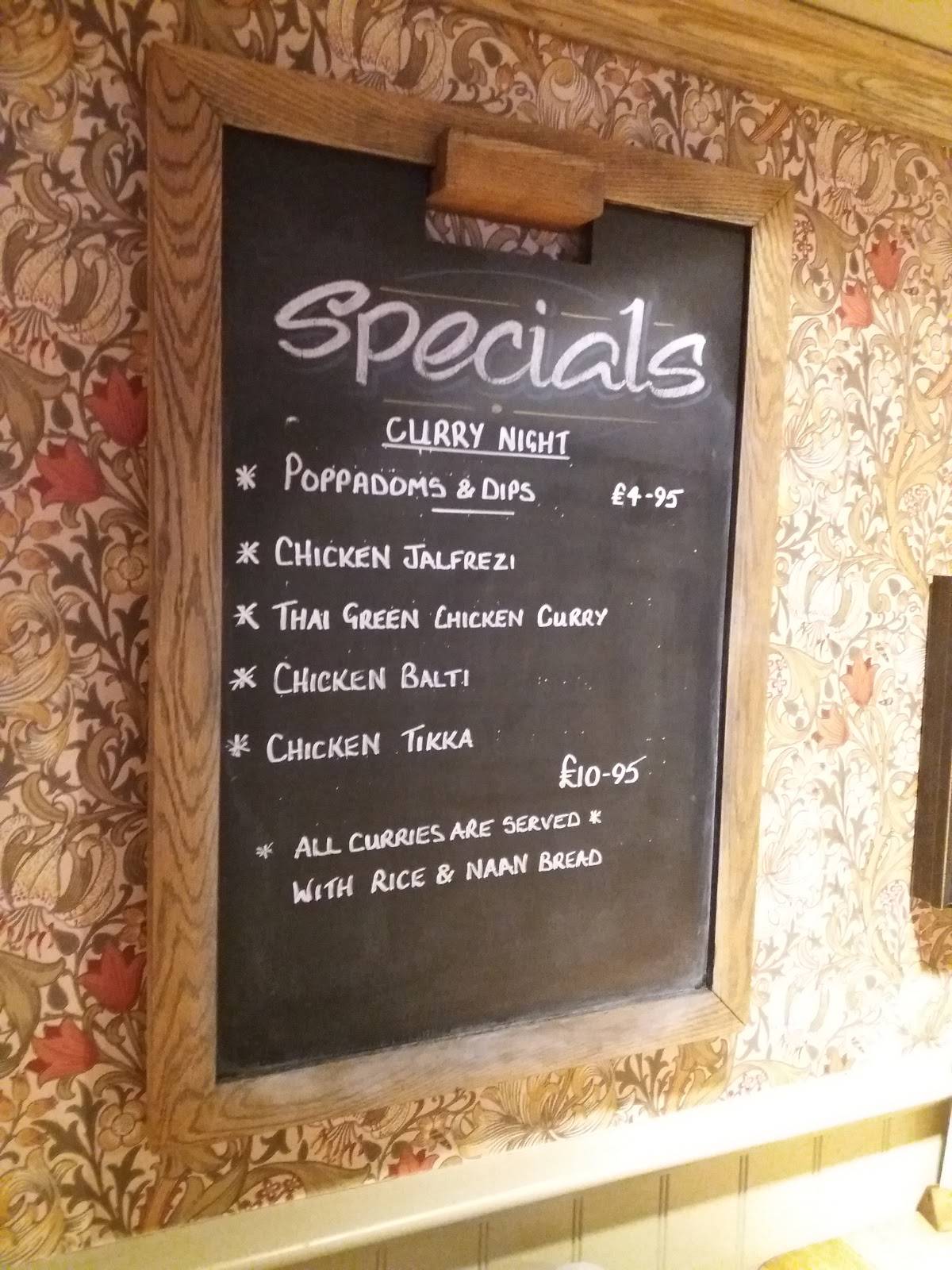 Menu at The Devonshire Arms pub & bar, Mellor